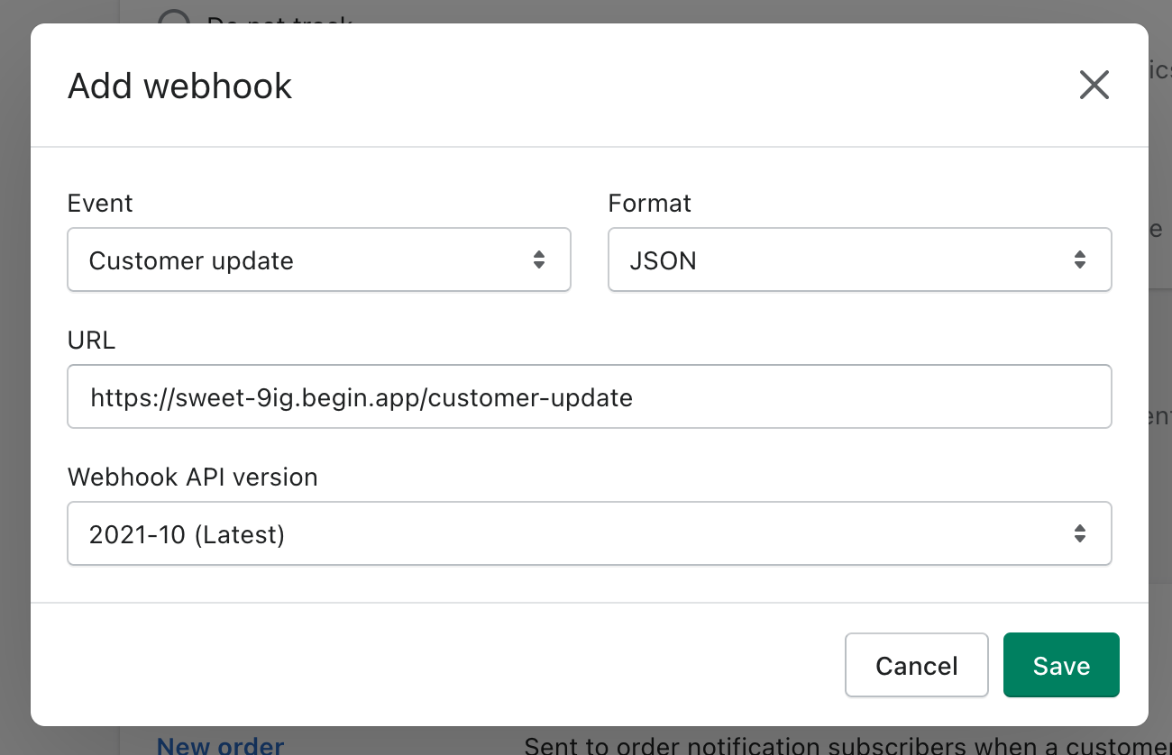 Customizing And Modifying Webhook Payloads In Shopify