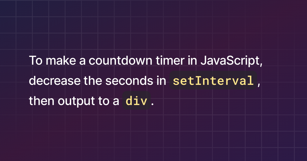 Building A Timer Using Javascript: A Step-by-step Guide – peerdh.com