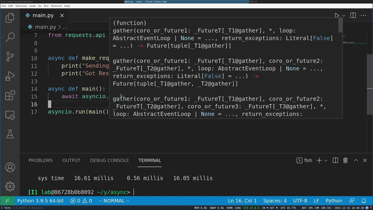 Comparing Async/await In Python And Javascript – peerdh.com