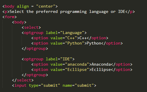 Understanding The Html Option Element – peerdh.com