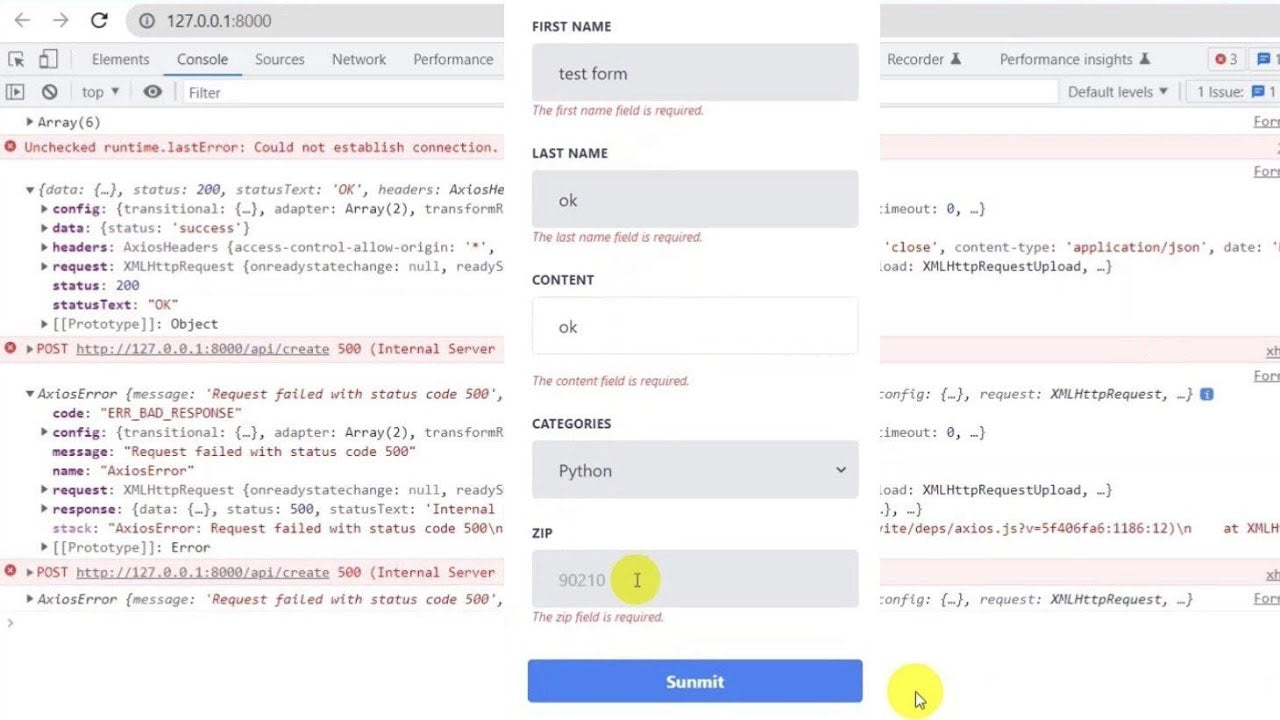 Integrating Vue.js With Laravel For Dynamic Form Handling – peerdh.com