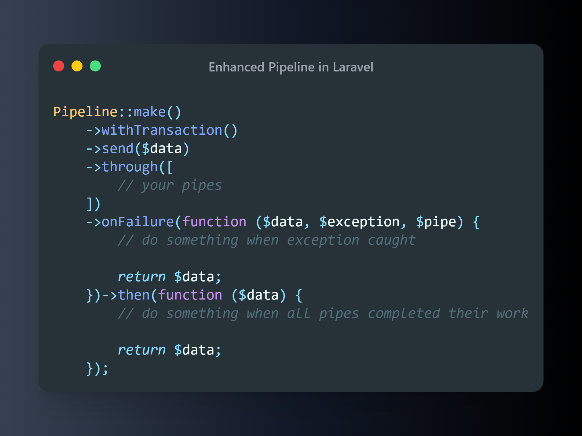 Understanding The Illuminate Pipeline Hub In Laravel – peerdh.com