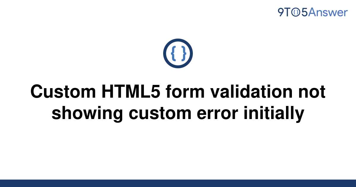 Creating Custom Error Messages For Web Form Validation Using Javascrip ... Creating Custom Error Messages For Web Form Validation Using Javascrip ...