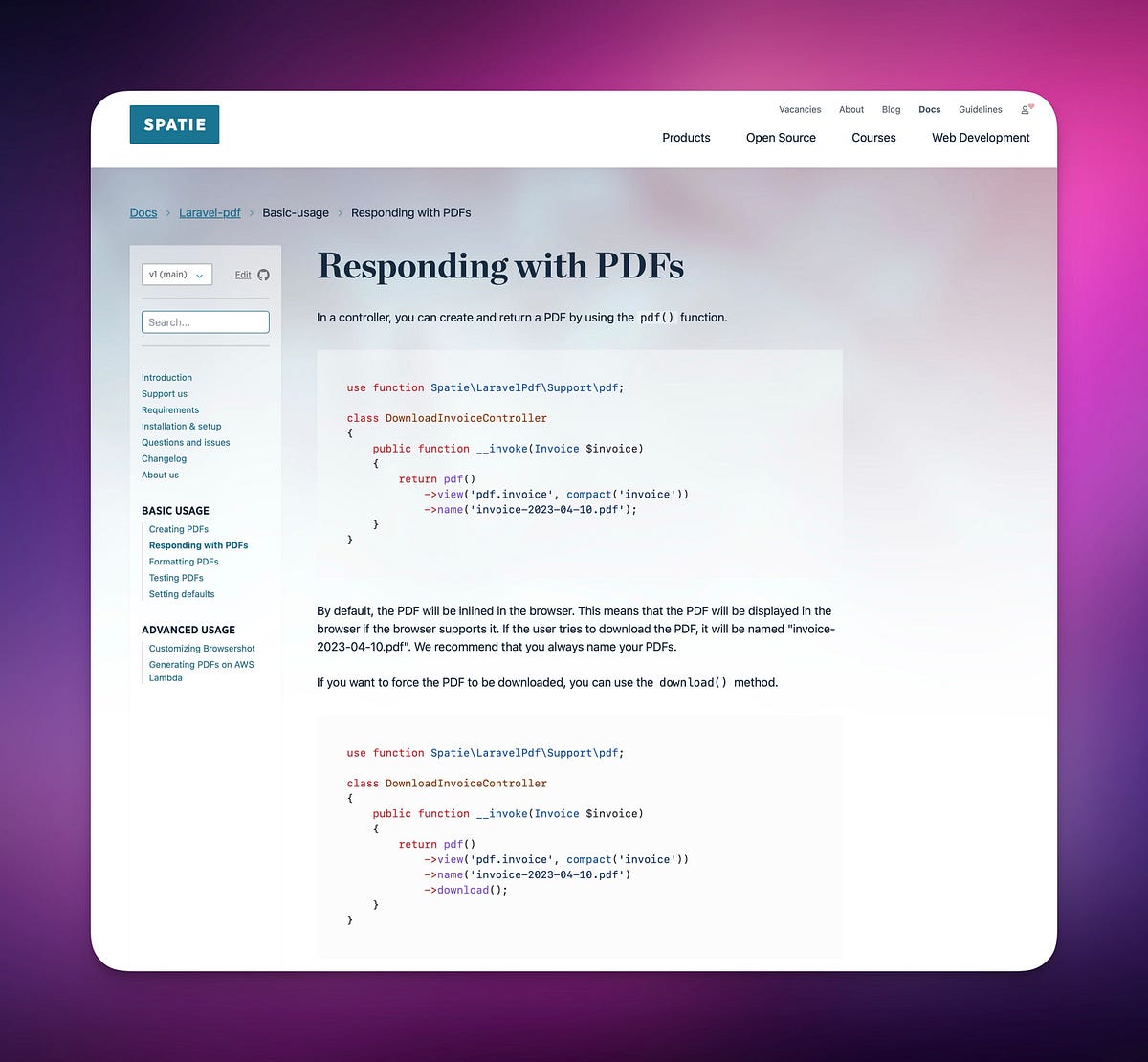 Mastering Pdf Generation In Laravel: Techniques For Html To Pdf Conver ...
