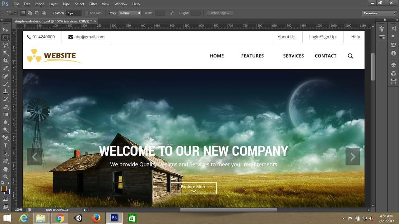 How To Make A Website In Photoshop – peerdh.com