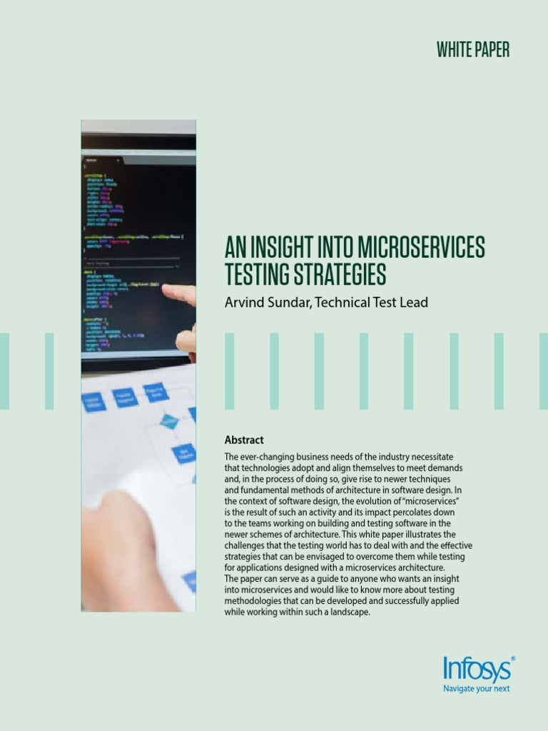 Integrating Automated Testing Into A Microservices Architecture Using ...