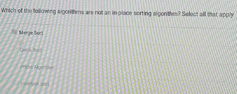 Comparing Inplace Vs Outofplace Sorting Algorithms Based On Data Struc ...